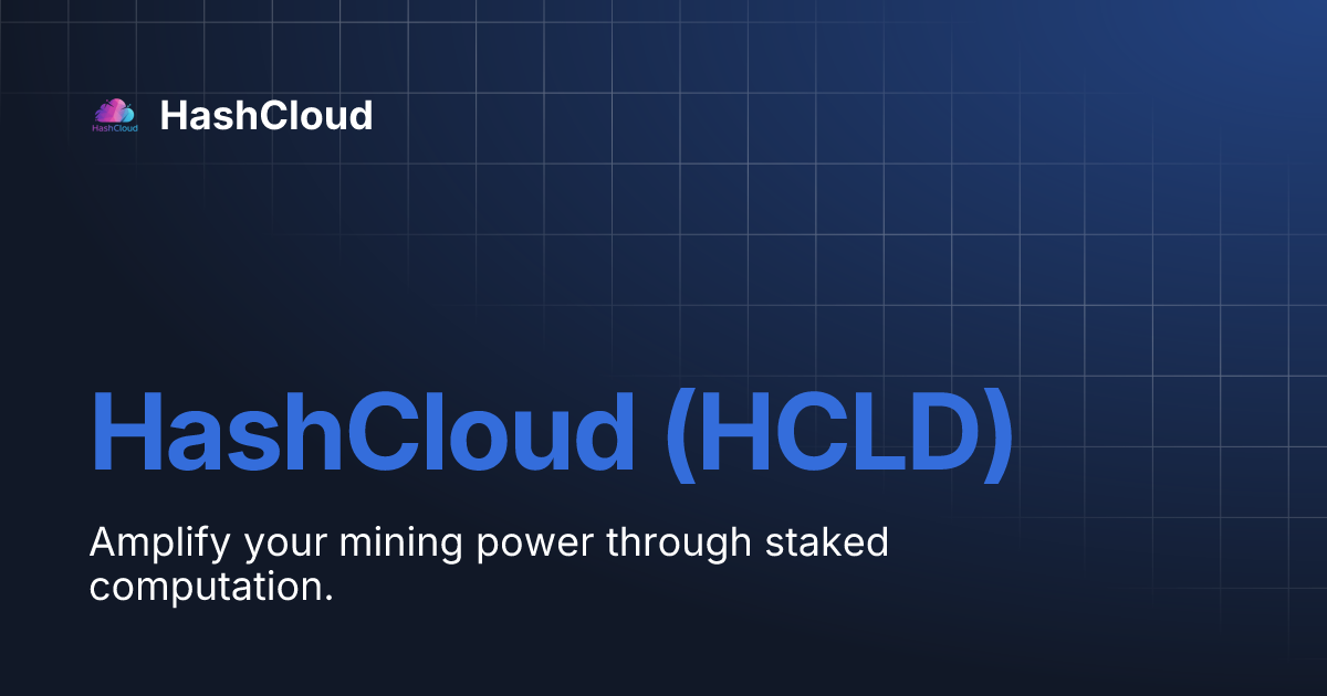 HashCloud (HCLD) | HashCloud
